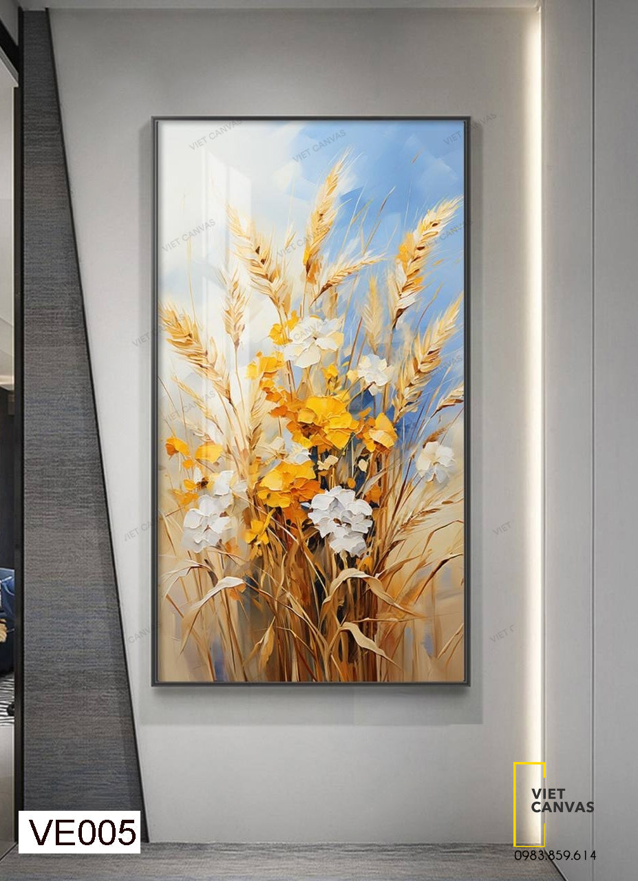 Tranh Bông Lúa Chín - VE005 - Viet Canvas