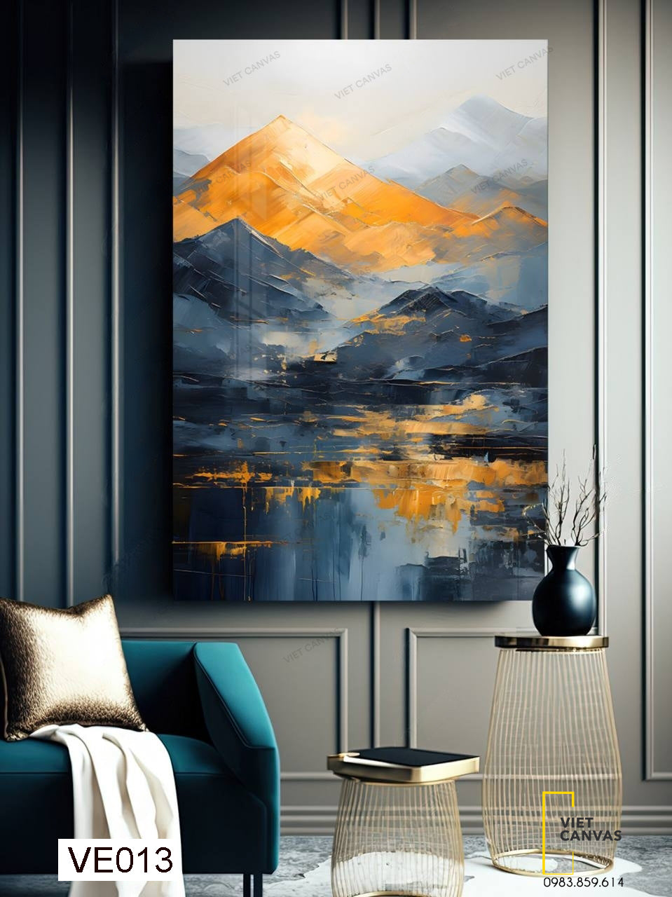 Tranh Đồi Núi - VE013 - Viet Canvas