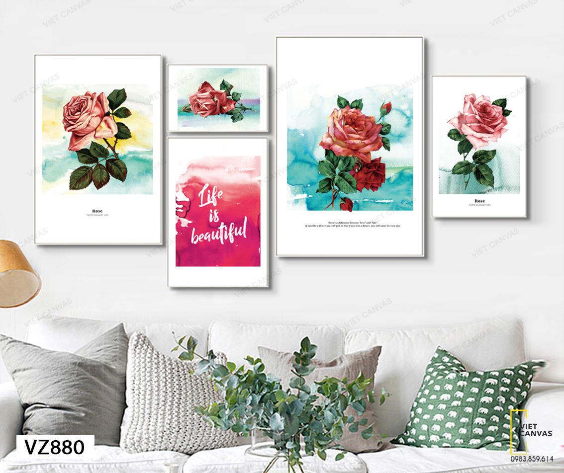 [999+] Mẫu Tranh Hoa Treo Tường Nghệ Thuật Đẹp Nhất Hiện Nay - Viet Canvas