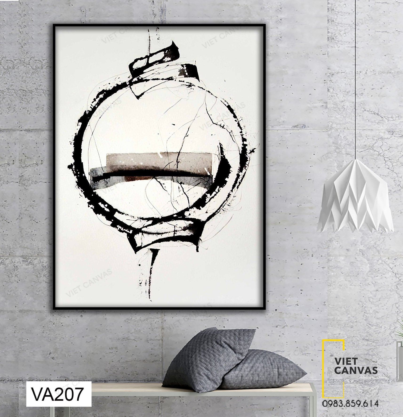 Tranh Hình Lồng Đèn - VA207 - Viet Canvas